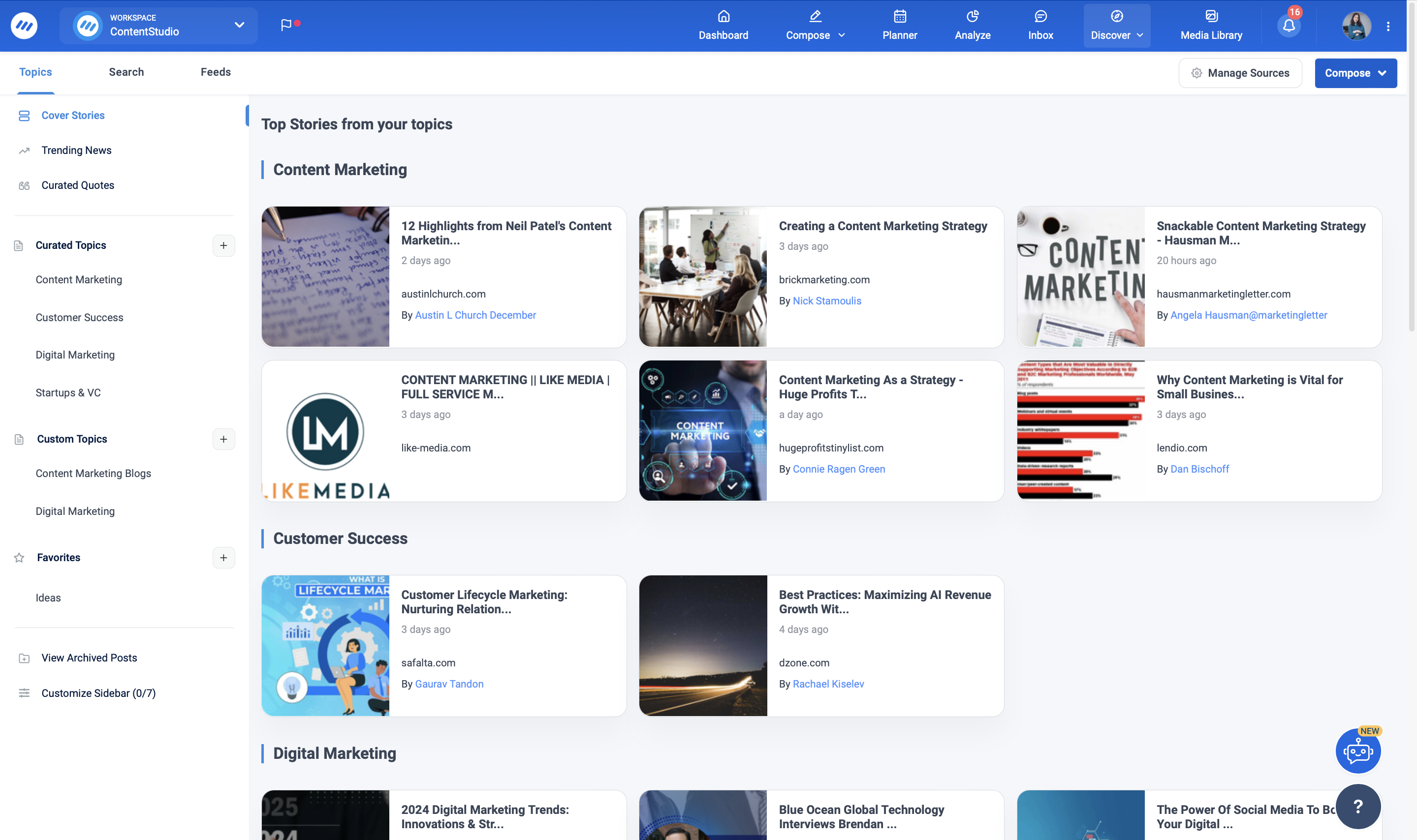 Brand Assets Contentstudio