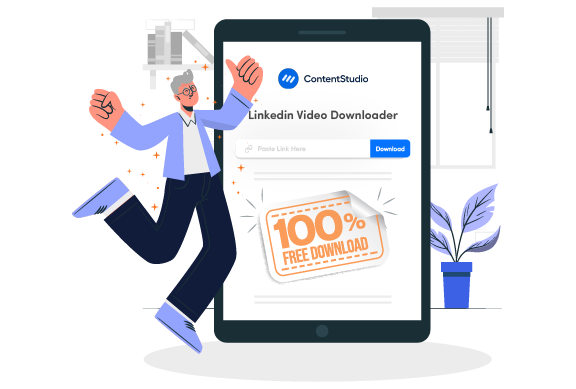 LinkedIn Video Downloader - Free [HD] Tool - ContentStudio